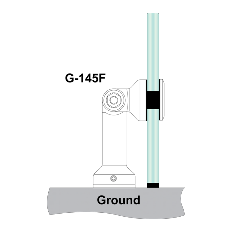 Glass To Ground Fitting Protek Devices